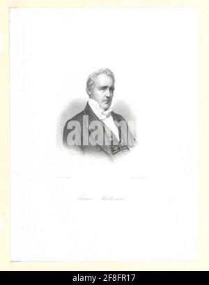 James Buchanan, the 15th president of the United States, is captured in ...