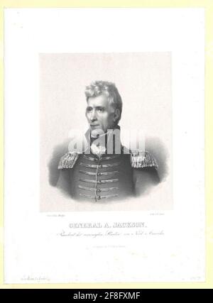 Andrew Jackson, 7th president of the United States, in General's ...