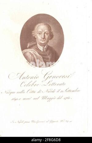 Antonio Genovesi was an Italian philosopher and economist of the 18th ...
