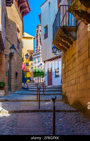 Replica of Torre de Utebo in Poble Espanyol - Spanish Village in ...
