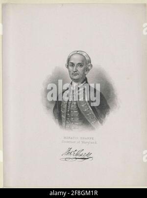 Horatio Sharpe was a British colonial governor of Maryland from 1753 to ...