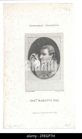 Baretti, Giuseppe Stock Photo - Alamy