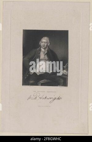 Richard Arkwright (1732-1792) British industrialist and inventor: Water ...