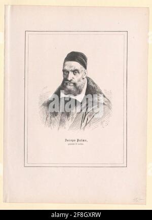 A Renaissance painting by Jacopo Palma il Giovane depicting Rochus and ...