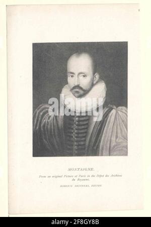 Montaigne, Michel de Stock Photo - Alamy