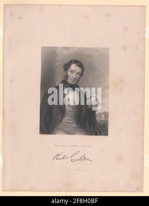 Richard Cobden (1804-1865). English economist and politician. Known as ...