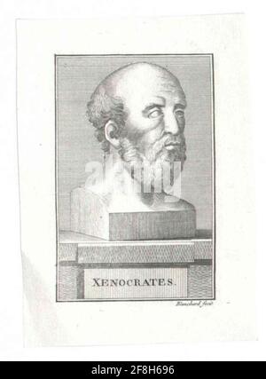 Xenocrates of Chalkedon Stock Photo - Alamy