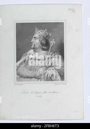 Ludwig VI., The fat king of France Stock Photo - Alamy