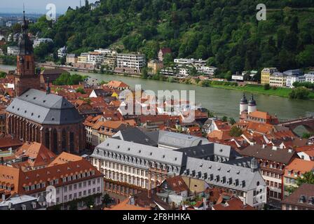 Rooftop view including the Town Hall, Towcester, Northamptonshire ...