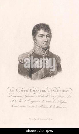 Guillaume Emmanuel Guignard, vicomte de Saint-Priest (1776-1814 ...