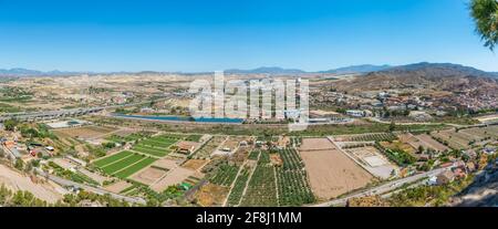 Rural landscape of lorca in spain Stock Photo - Alamy