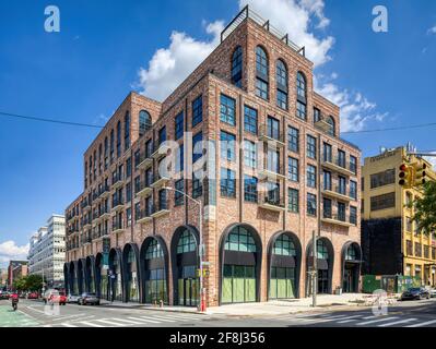 The Kent House, Williamsburg, is a mixed-use rental apartment building ...