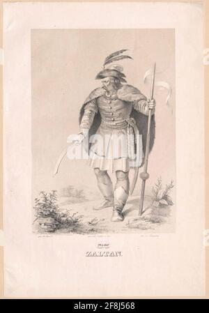 Árpád, Grand Prince of the Magyars and founder of Hungary. Millennium ...