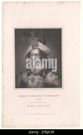 George Clifford, 3rd Earl of Cumberland 1811 by Charles Turner Stock ...