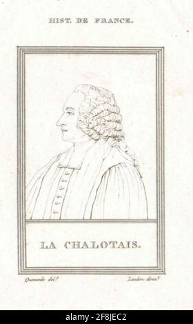 The Chalotais, Louis René de Caradeuc de Stock Photo - Alamy