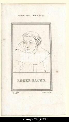 Roger Bacon, English Philosopher Stock Photo - Alamy