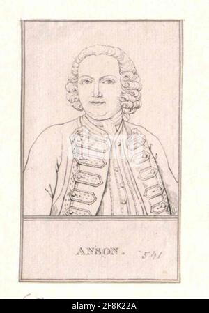 Anson, 1. Baron Anson, George Stock Photo - Alamy