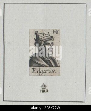 Edgar the Peaceful, King of England Stock Photo - Alamy