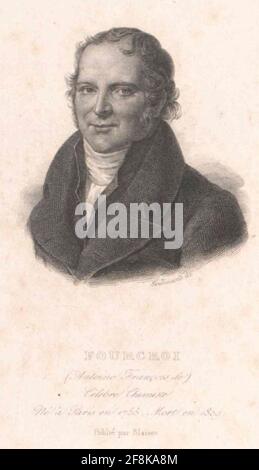 Antoine Francois Fourcroy (1755-1809). 1874 portrait of the French ...