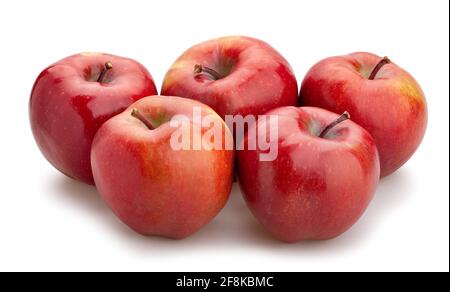 red delicious apple path isolated on white Stock Photo - Alamy