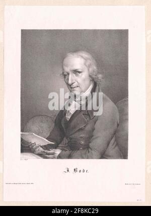 Johann Elert Bode was a German astronomer and mathematician known for ...