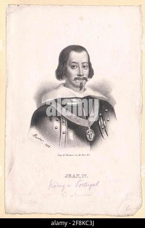 The portrait of King JoÃ£o IV of Portugal, housed at the Torre do Tombo ...
