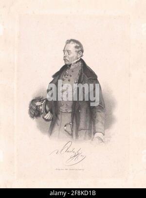 Portrait of Field marshal Josef Graf Radetzky of Radetz (1766-1858 ...