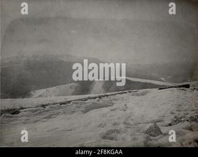 Panorama, Monte Grappa, Monte Lisser viewpoint, World War I, Europeana ...