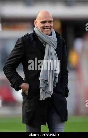 MAASTRICHT, NETHERLANDS - APRIL 12: trainer coach Regilio Vrede of MVV ...
