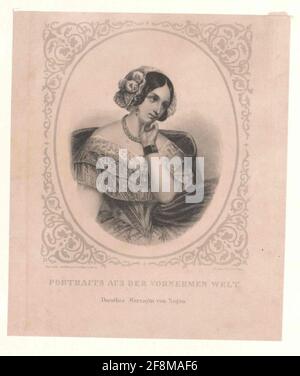 Dorothea, Princess of Kurland Duchess of Sagan Stock Photo - Alamy