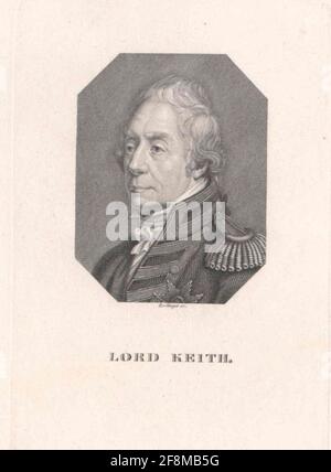 George Keith Elphinstone - British naval admiral Stock Photo - Alamy