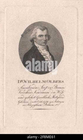 Heinrich Olbers, German Astronomer Stock Photo - Alamy