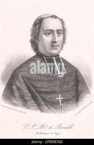 Louis Jacques Maurice de Bonald was a French philosopher and politician ...