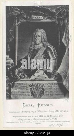 Karl Rudolf, Duke of Württemberg Stock Photo - Alamy