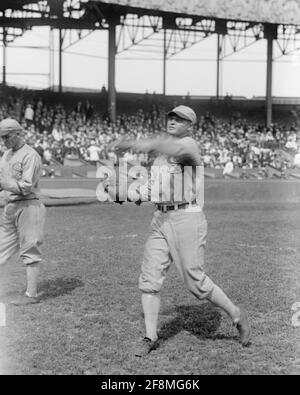 A portrait of Amos Strunk, a baseball player from Philadelphia ...