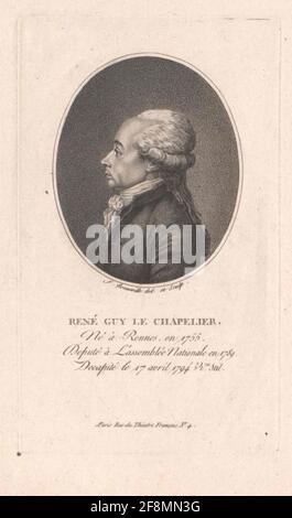 Le Chapellier, Isaac René Guy Stock Photo - Alamy