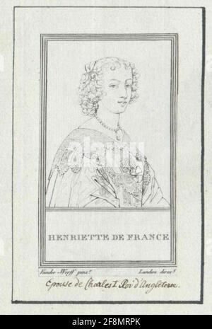 Henriette Maria, Princess of France Stock Photo - Alamy