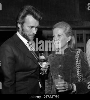 Clint Eastwood and Maggie Johnson Circa 1970's Credit: Ralph Dominguez ...