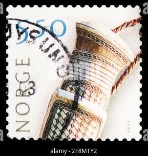 NORWAY - CIRCA 2003: a stamp printed in the Norway shows Aerosol ...
