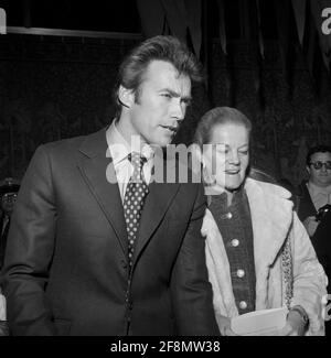 Clint Eastwood and Maggie Johnson Circa 1970's Credit: Ralph Dominguez ...