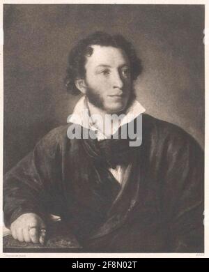 Pushkin, Alexander Sergeyevich Stock Photo - Alamy