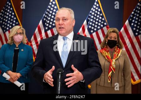 Representative Steve Scalise (R-LA), the House Majority Leader, during ...