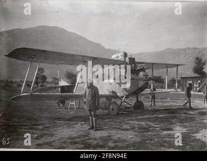 Photograph of the Albatros D I, a German World War I fighter aircraft ...