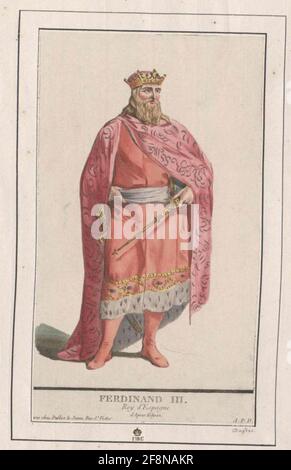 Ferdinand III., The Holy, King of Castile and León Stecher: Galle ...