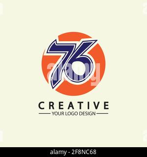 logo design number 76 image vector illustration Stock Vector Image ...
