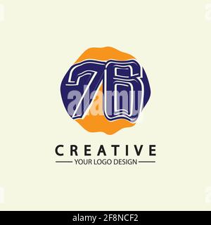 logo design number 76 image vector illustration Stock Vector Image ...