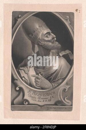 Silverius, papa Stock Photo - Alamy