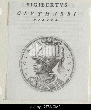 Sigibert I, King of Franconia Stock Photo - Alamy