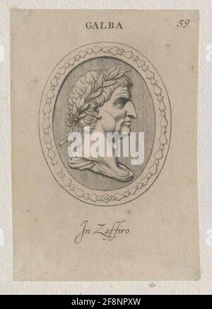 Galba, Roman emperor Stock Photo - Alamy