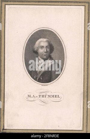 Thümmel, Moritz August von Stock Photo - Alamy
